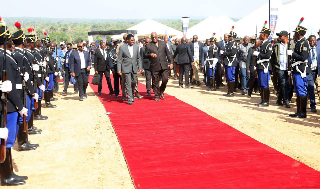 Au village Chalwe dans le territoire de Kasenga, le Chef de l’Etat ...